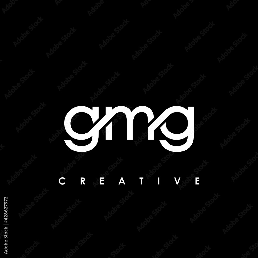 GMG Letter Initial Logo Design Template Vector Illustration Stock ...