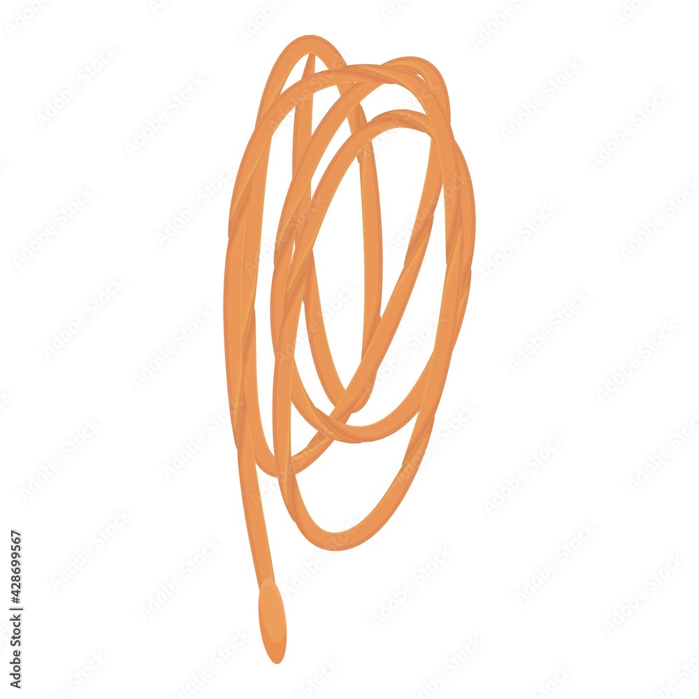 Symbol lasso icon. Cartoon of Symbol lasso vector icon for web design ...