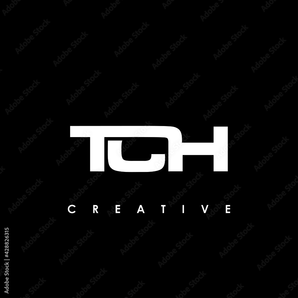 TCH Letter Initial Logo Design Template Vector Illustration Stock ...