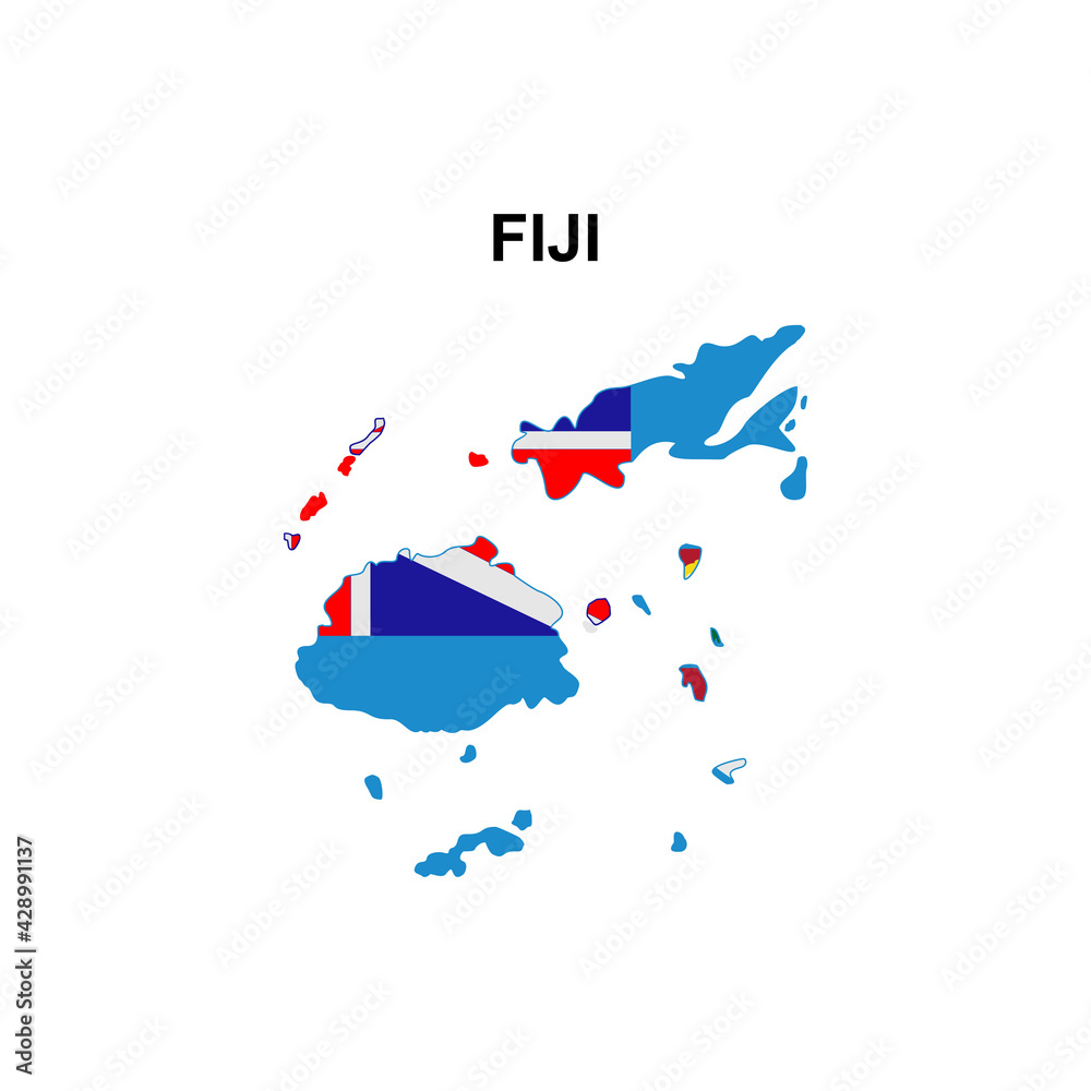 maps of Fiji icon vector sign symbol Stock Vector | Adobe Stock