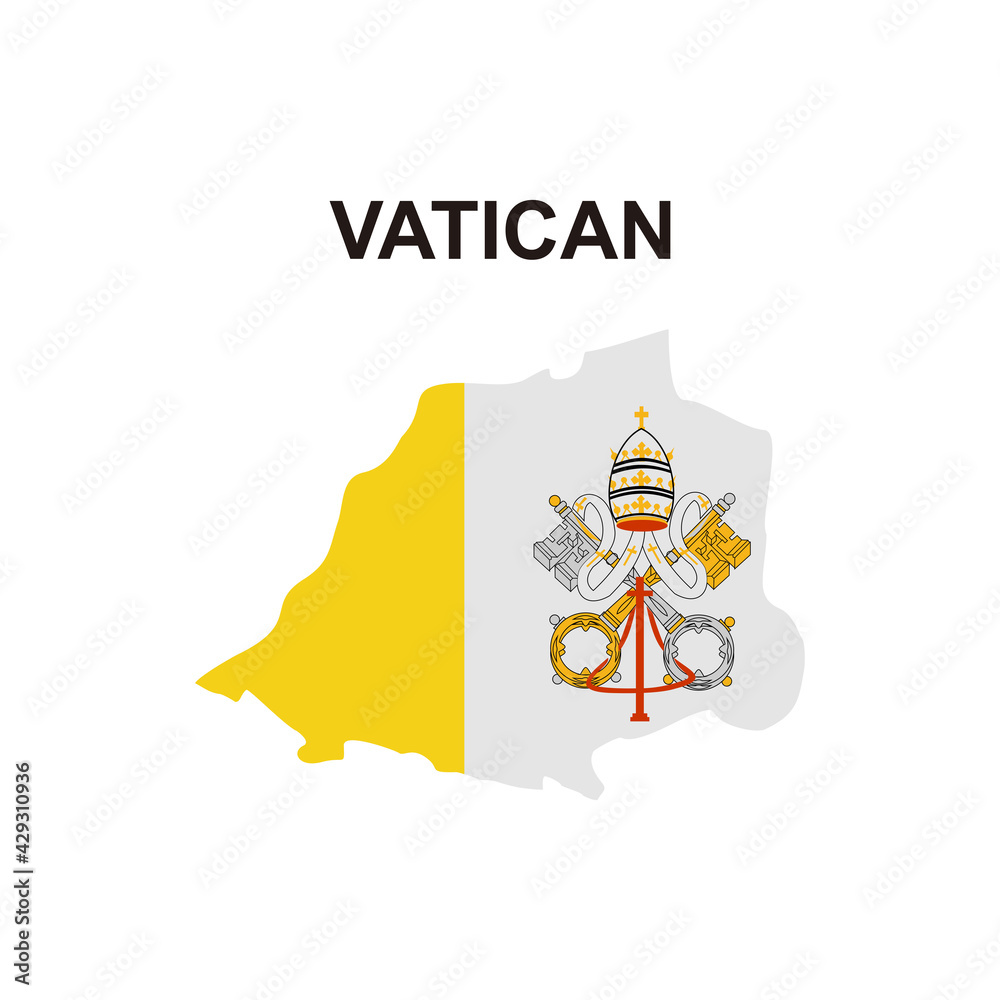 maps of Vatican icon vector sign symbol Stock Vector | Adobe Stock