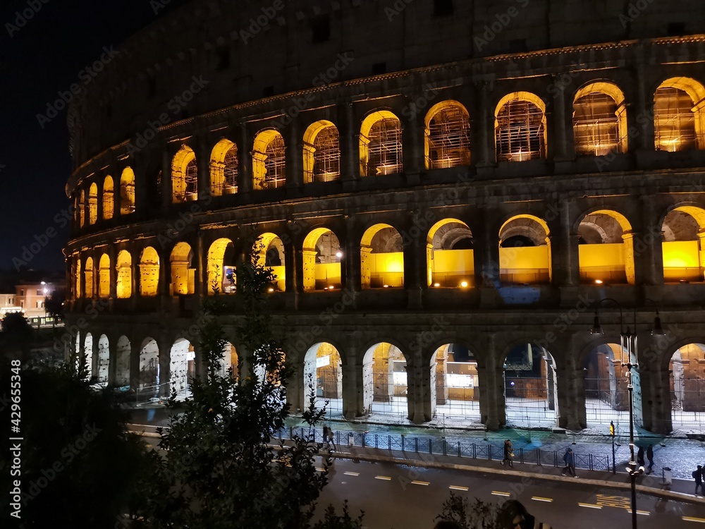 Colosseum the coveted gladiator arena in ancient Rome Stock Photo ...