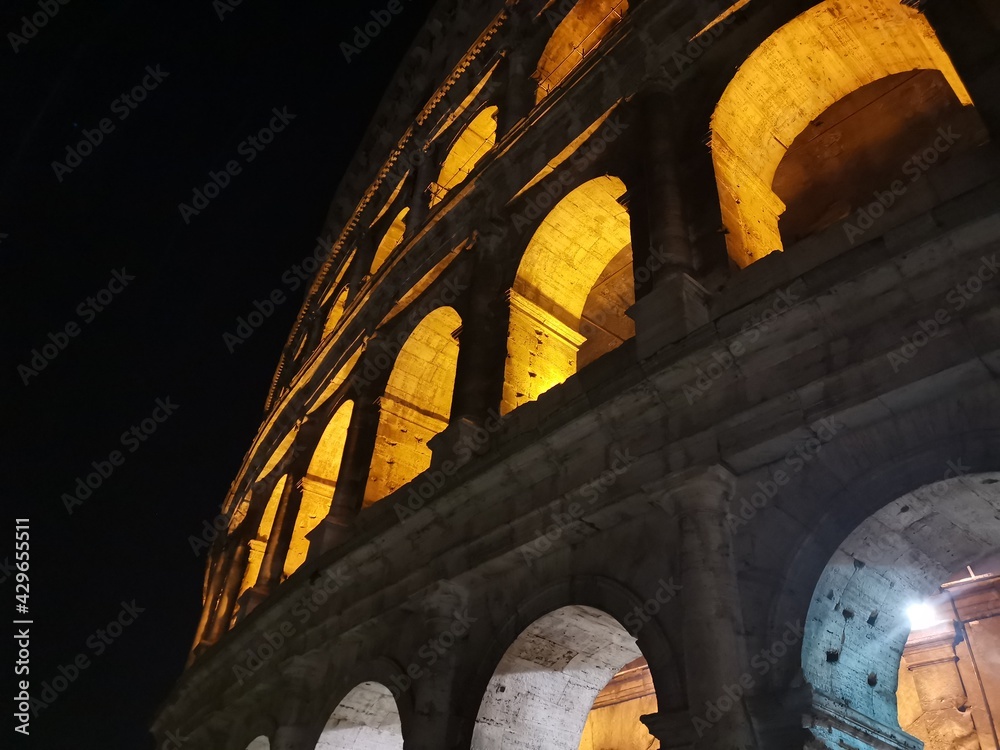 Colosseum the coveted gladiator arena in ancient Rome Stock Photo ...