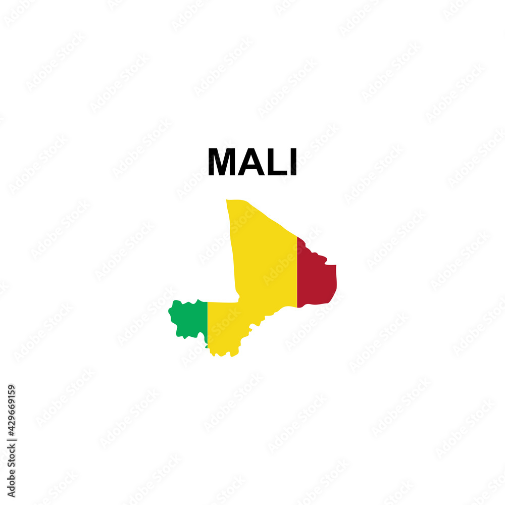 maps of Mali icon vector sign symbol 素材庫向量圖 | Adobe Stock