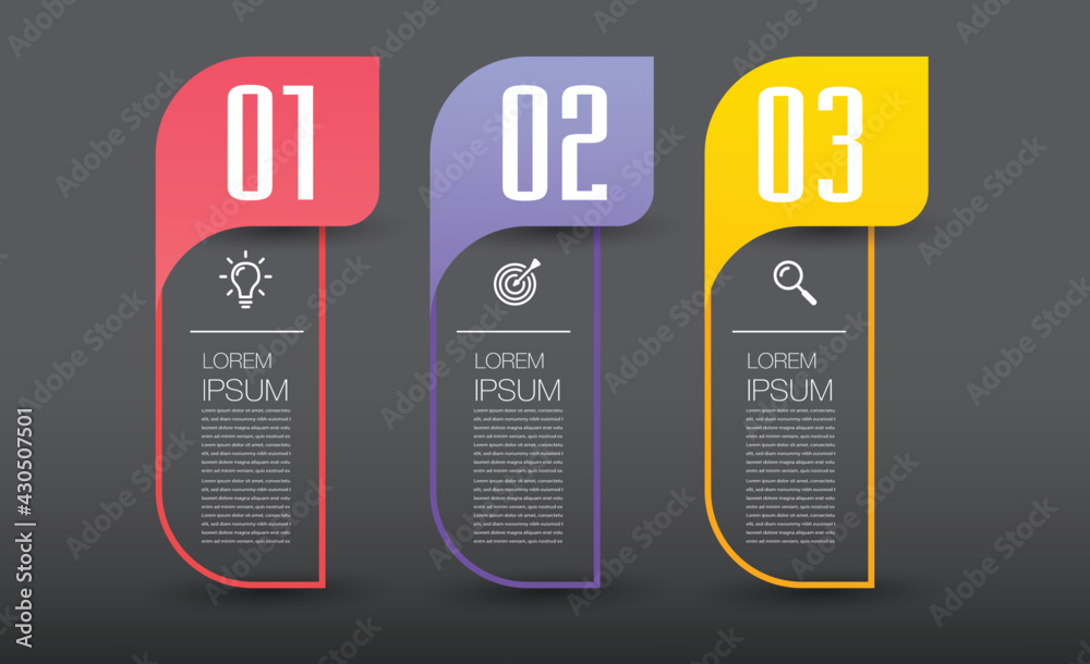 modern text box template, banner Infographics Stock Vector | Adobe Stock