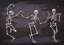 Dancing Skeleton Free Stock Photo - Public Domain Pictures