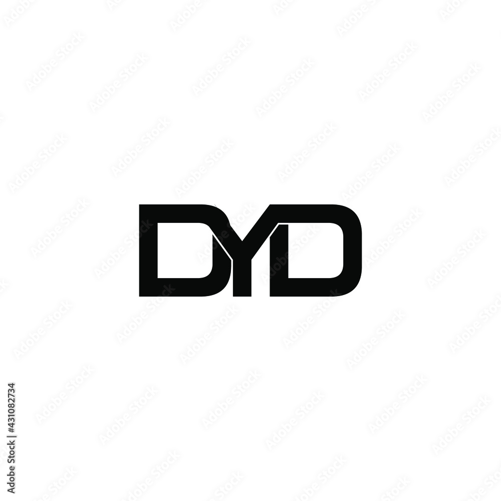 dyd letter original monogram logo design Stock Vector | Adobe Stock