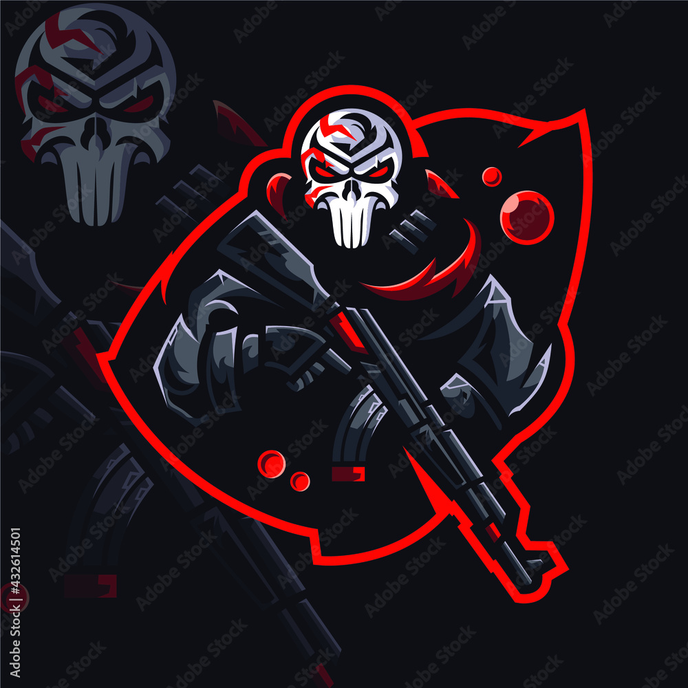 Elite Troopers E sport logo Team Stock Vector | Adobe Stock