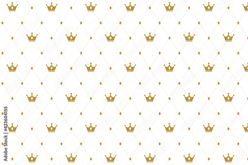 premium crown pattern texture background design Stock Vector | Adobe Stock