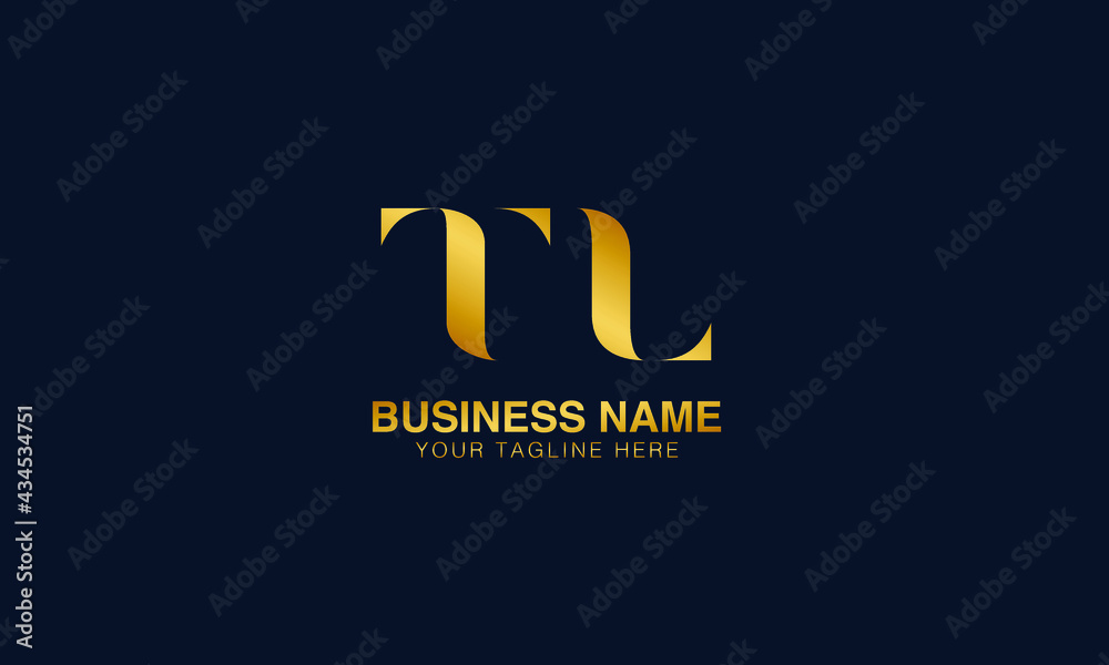 TL T L initial logo | initial based abstract modern minimal creative ...