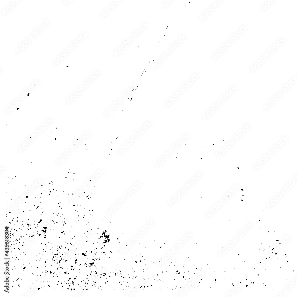Ink spot grain texture vector. Dust overlay disaster grain. Black paint ...