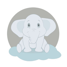 Elephant 4th Of July Art Print Free Stock Photo - Public Domain Pictures