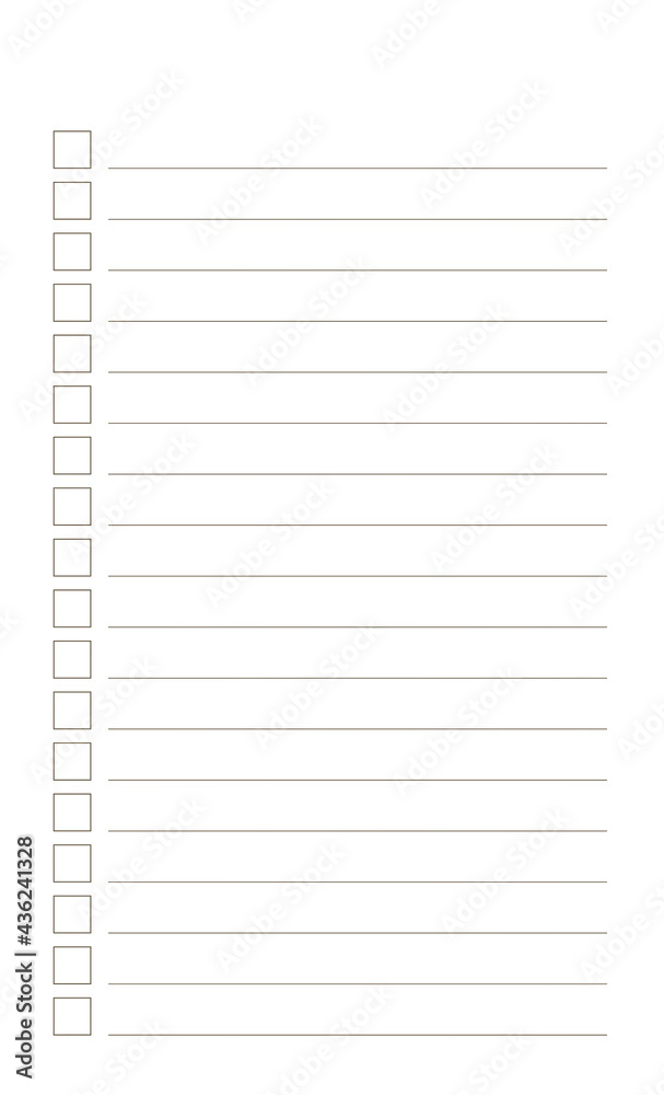 Graph paper. Printable To do list with check boxes, checklist, grid ...
