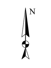 North Pole Arrows Compass Needles Free Stock Photo - Public Domain Pictures