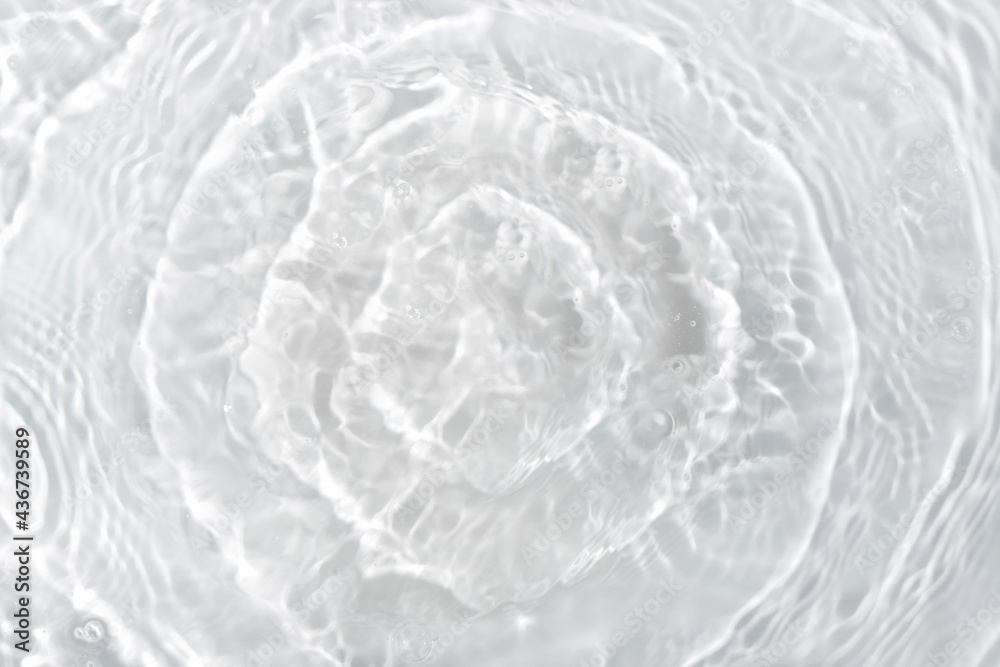 Water panoramic banner background. Water texture, water surface with ...