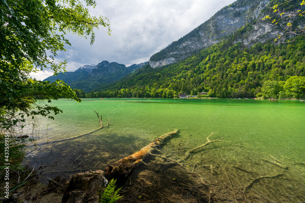 Reintaler See bei Kramsach in Tirol Österreich Stock Photo | Adobe Stock