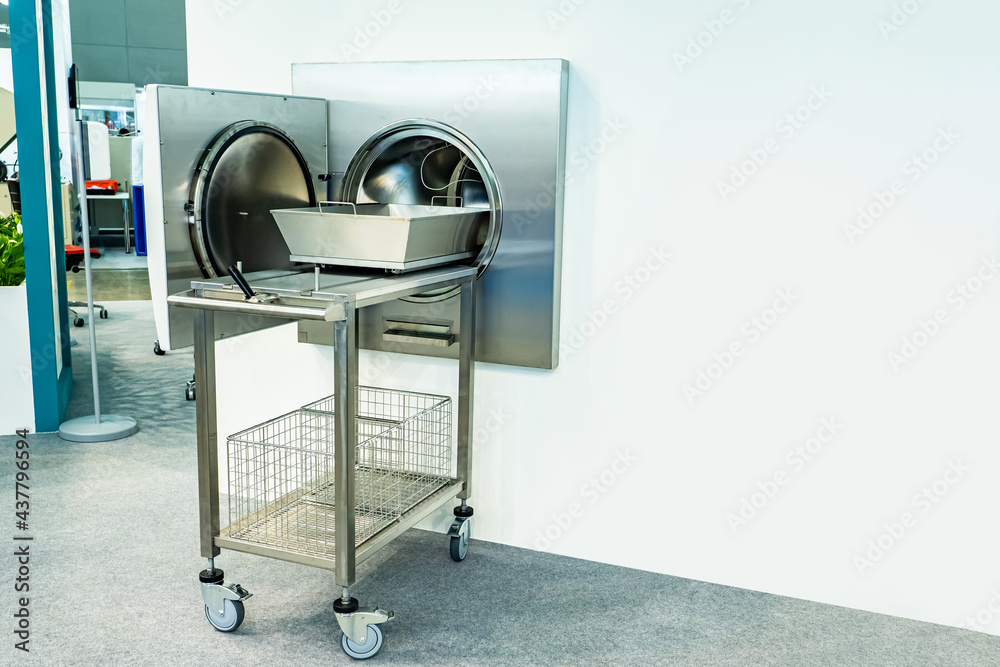 Chamber for sterilization and transferring something from infected ...