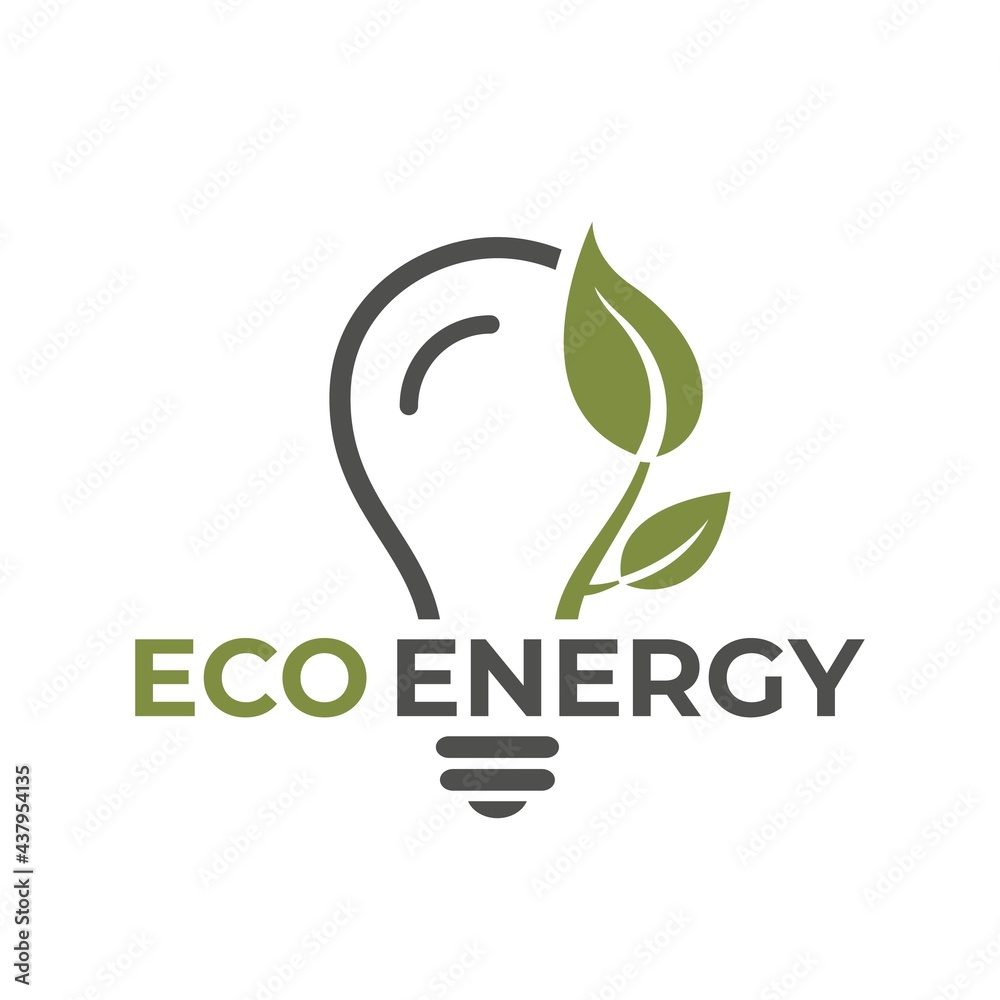 eco energy logo. eco friendly, environment, sustainable and renewable ...