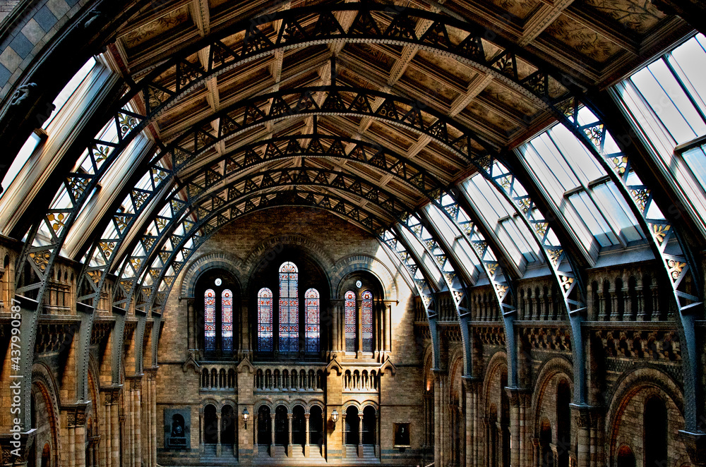 Barrel Vaults are a prominent design feature of architect Alfred ...