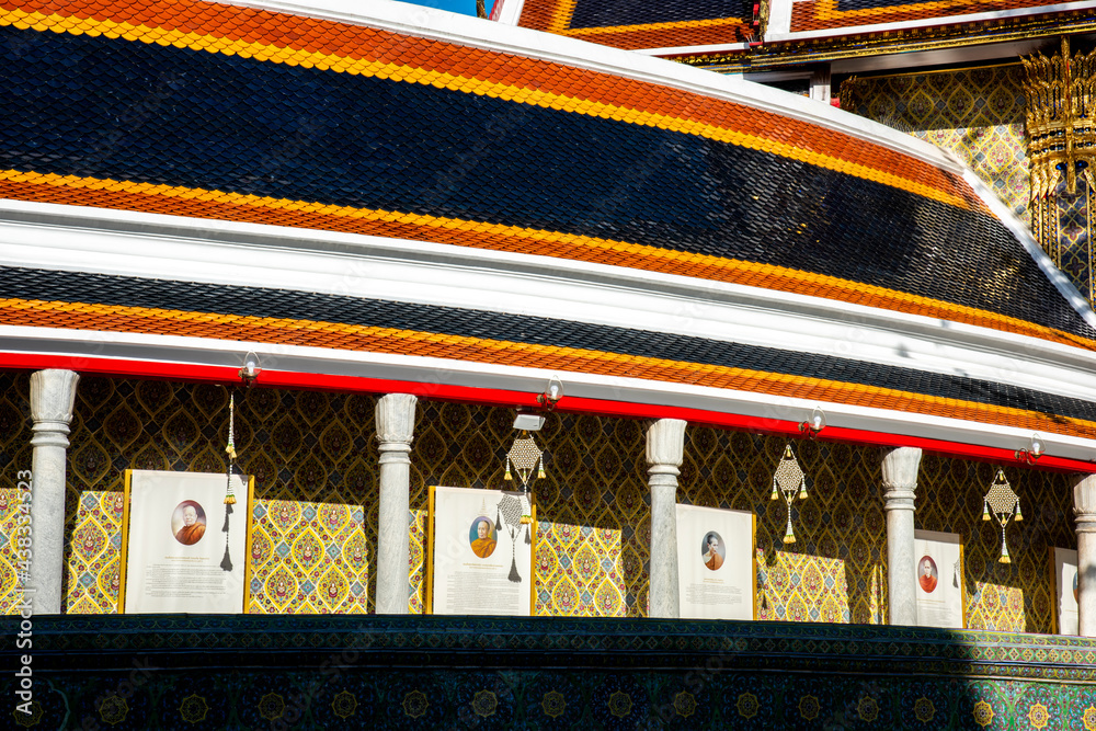 Foto de Stock Wat Rajabopit Sathitmahasimaram Rajaworavihara for King ...