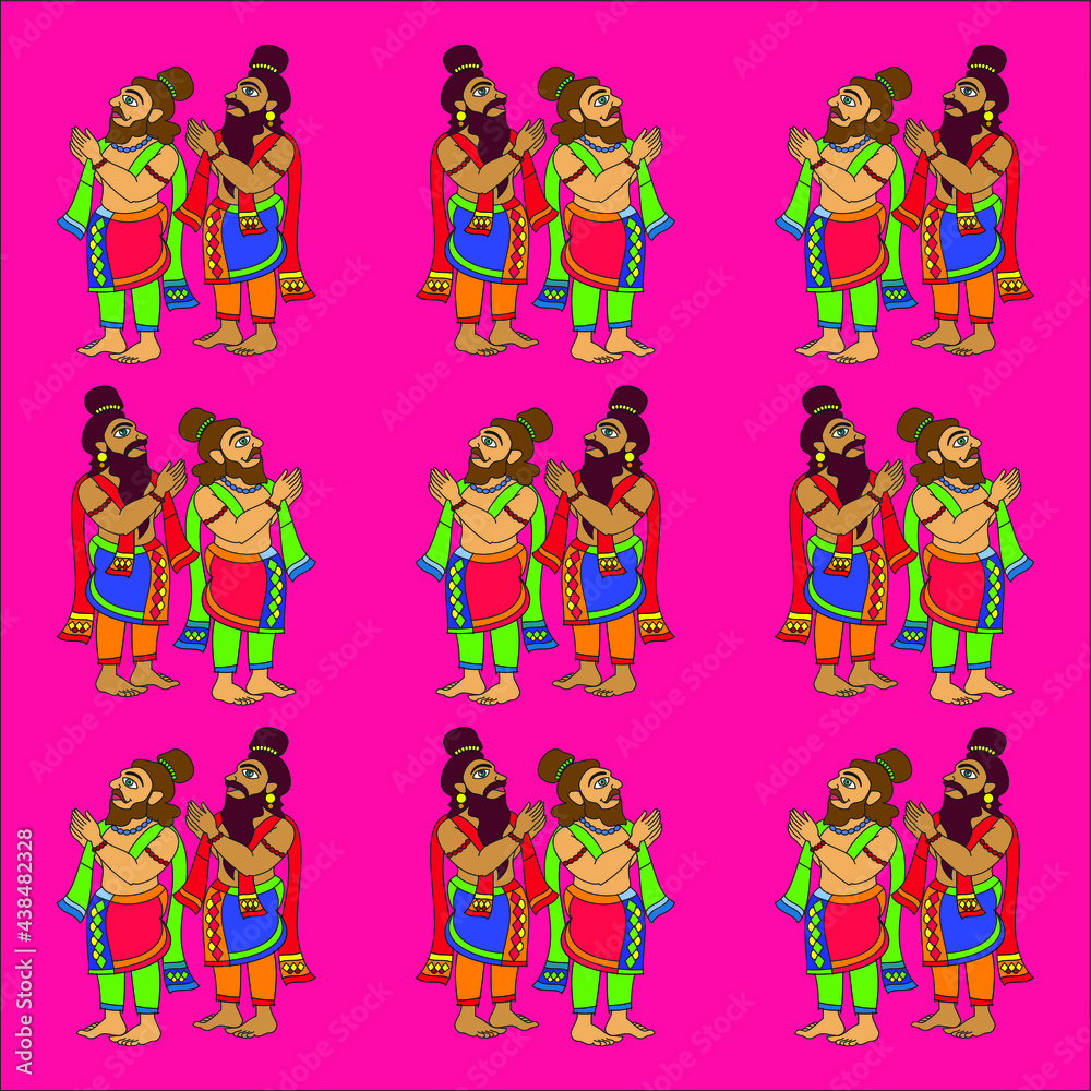 Phad is Indian folk art. Phad paintings narrated stories of local ...