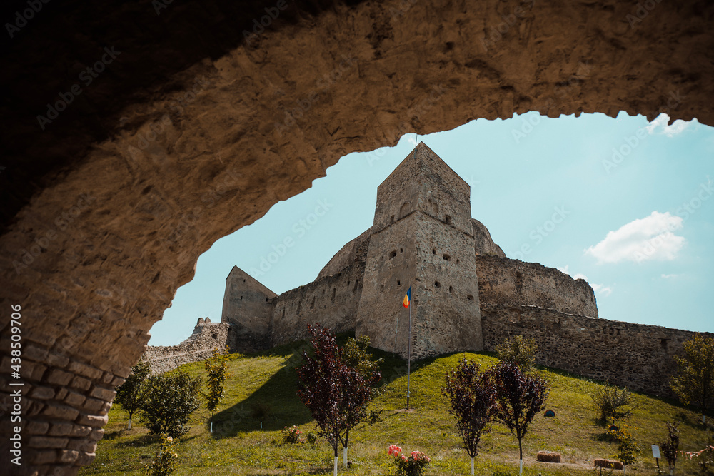 Interior Rupea Citadel one of the oldest archaeological sites in ...