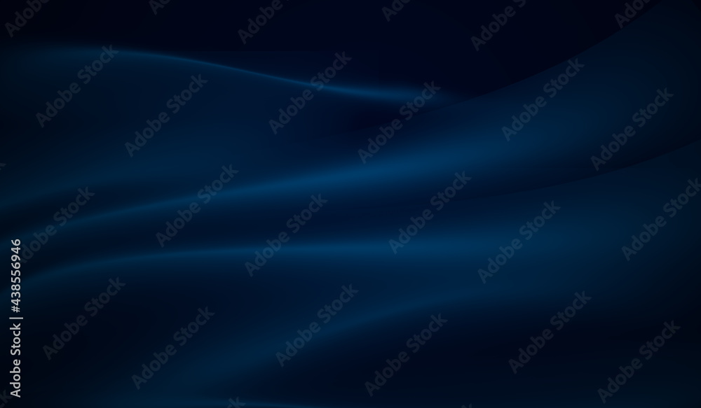 abstract curve and wave on navy blue background Stock Photo | Adobe Stock