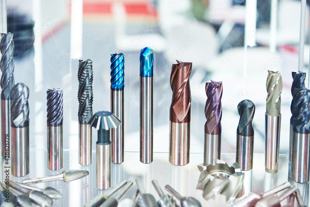 Cutters for milling machine Stock Photo | Adobe Stock