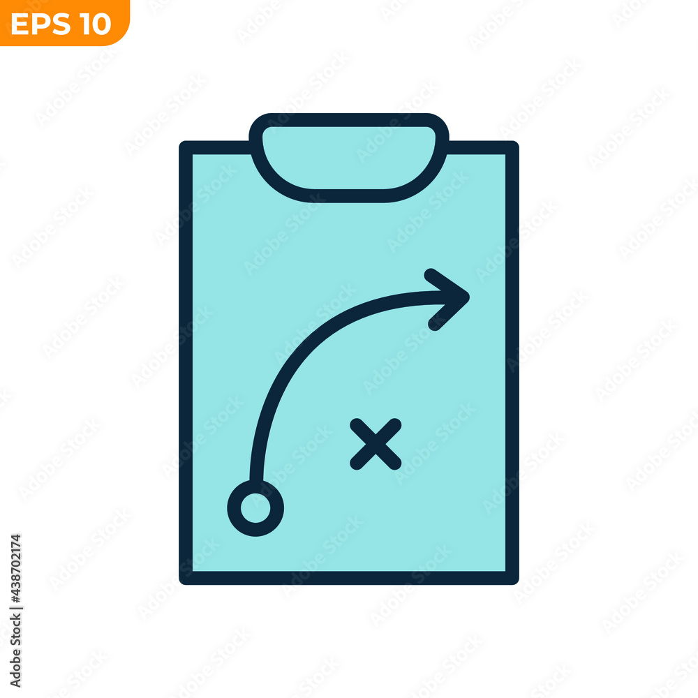 plan strategy icon symbol template for graphic and web design ...