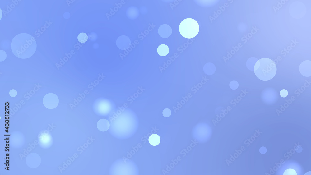 Blue glitter bokeh background Stock Illustration | Adobe Stock