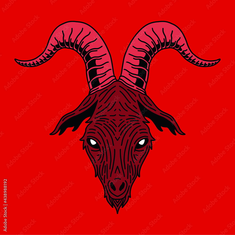 Evil Goat Head