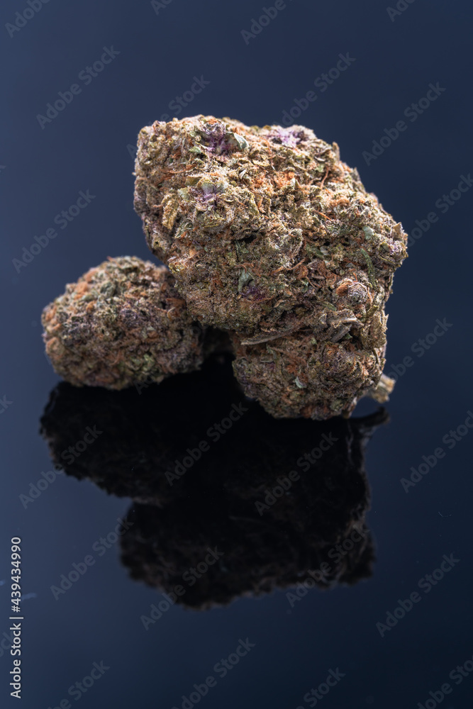 Cannabis Flower Macro - Strain: Ice Cream Cake Stock Photo | Adobe Stock