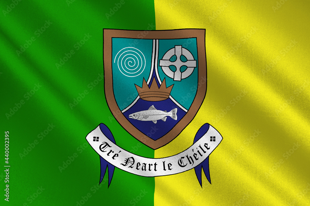 Flag of County Meath in Ireland Stock Illustration | Adobe Stock