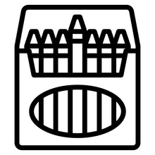 Crayons Outline Free Stock Photo - Public Domain Pictures