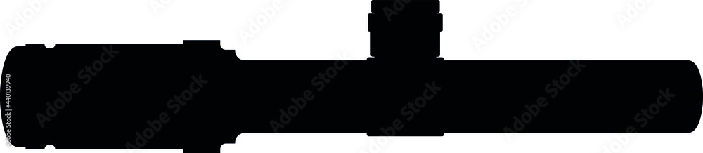 Стоковое векторное изображение «Telescopic sight for Sniper rifle ...