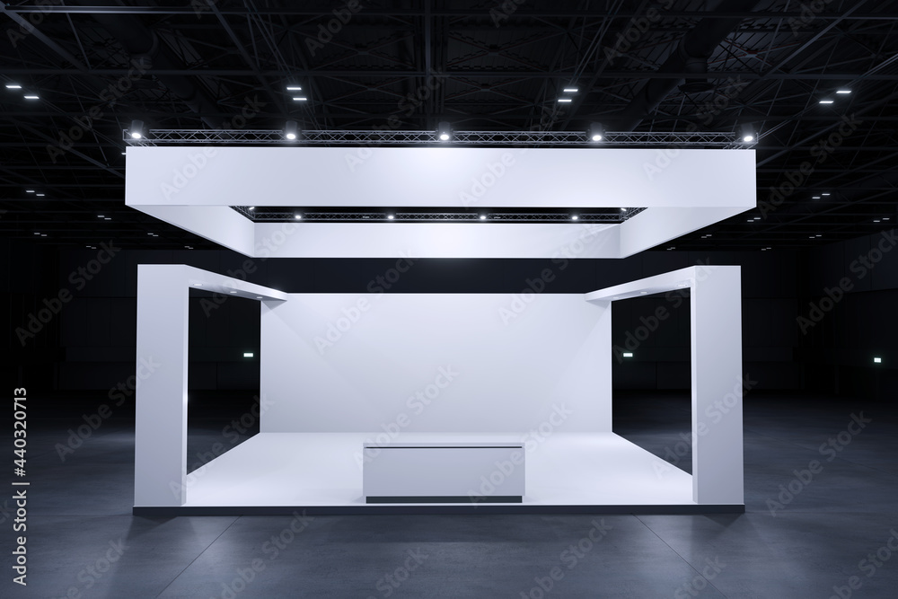Exhibition standing for mockup and Corporate identity ,Display.Empty ...