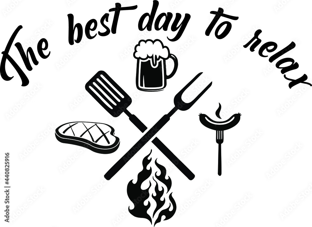 Стоковое векторное изображение « Grilling svg, BBQ svg, Grill Master ...