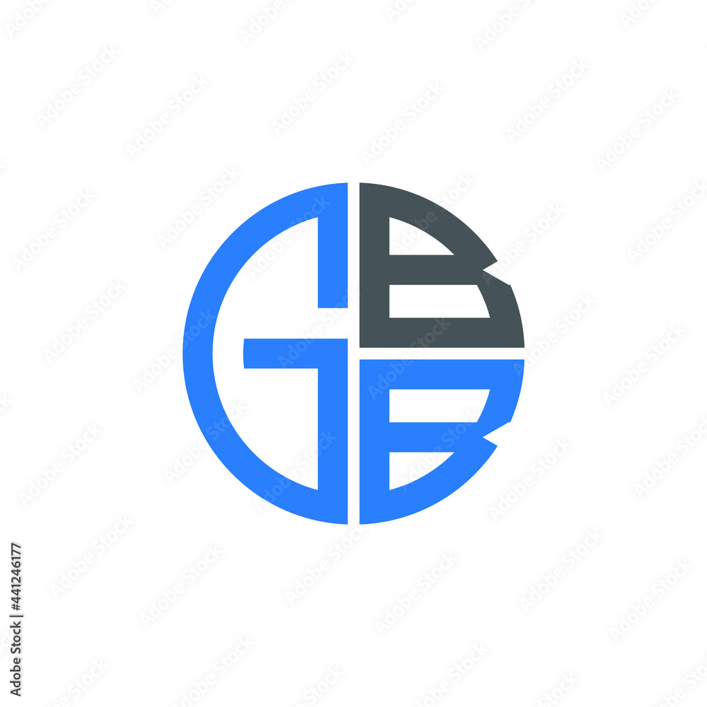 Image vectorielle Stock GBB logo GBB icon GBB vector GBB monogram GBB ...