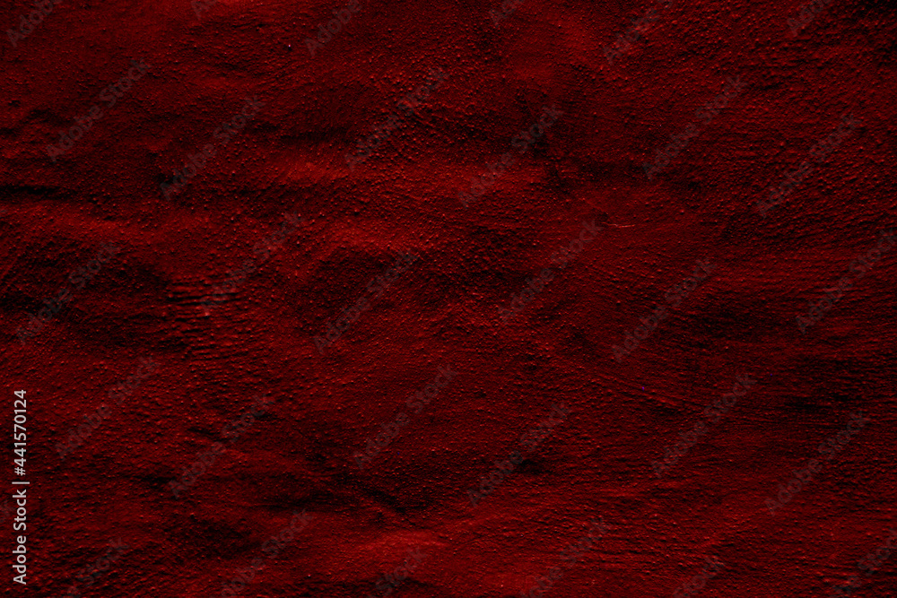Crimson colored wall background with textures of different shades of ...