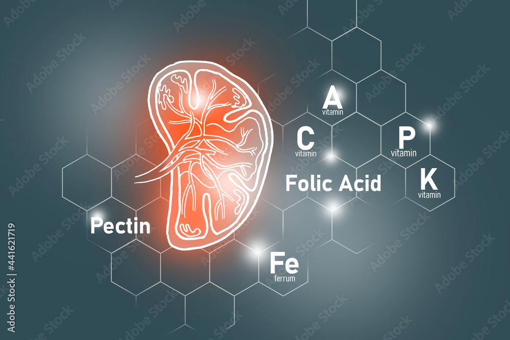 Essential nutrients for Spleen health including Pectin, Folic Acid ...