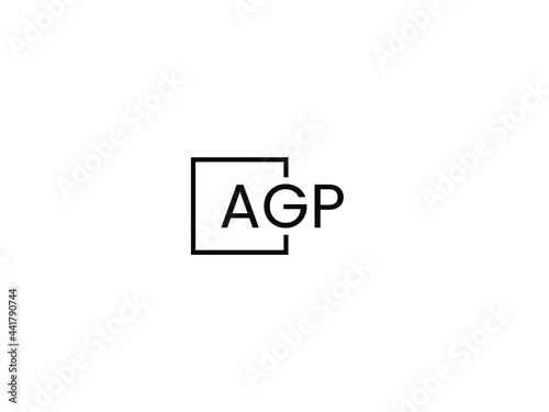AGP Letter Initial Logo Design Vector Illustration Stock Vector | Adobe ...