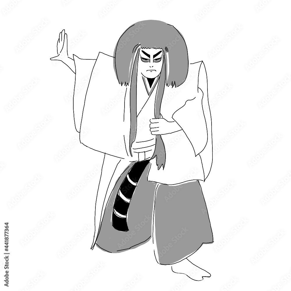 Japanese art illustration. Hand drawn sketch. Japanese culture. Vector ...