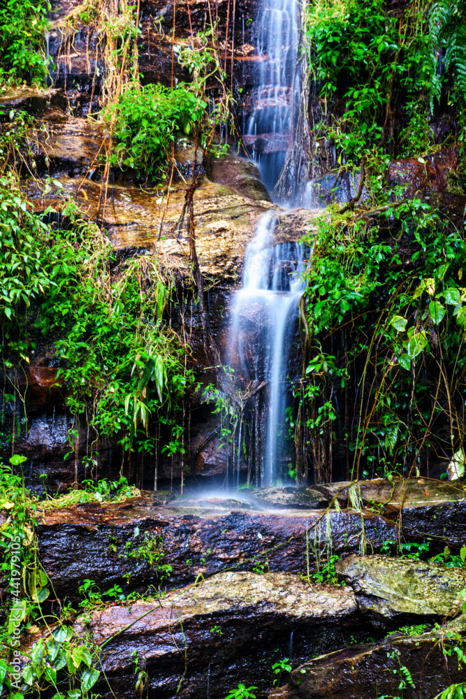Mon Tha Than waterfall it beautiful most famous in Doi Suthep-Pui ...