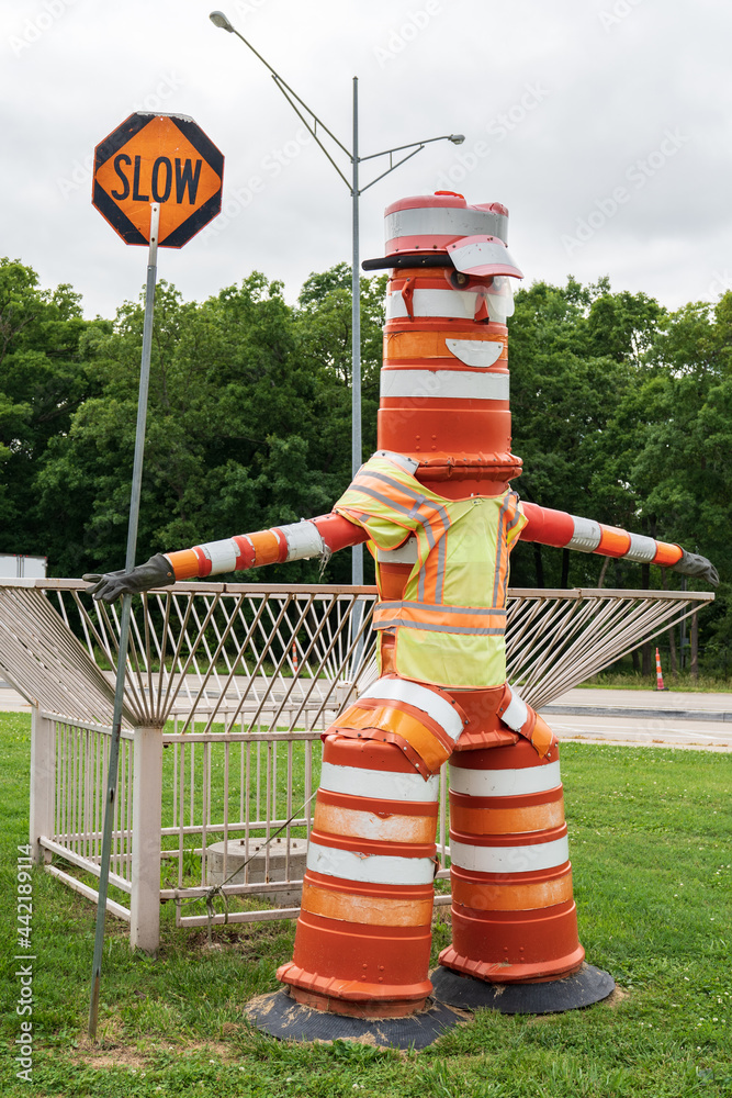 Conway, MO - June 8, 2021: Barrel Bob is the Missouri Department of ...