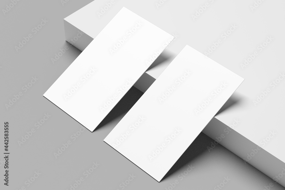 Business Card Mockup Stock Illustration | Adobe Stock