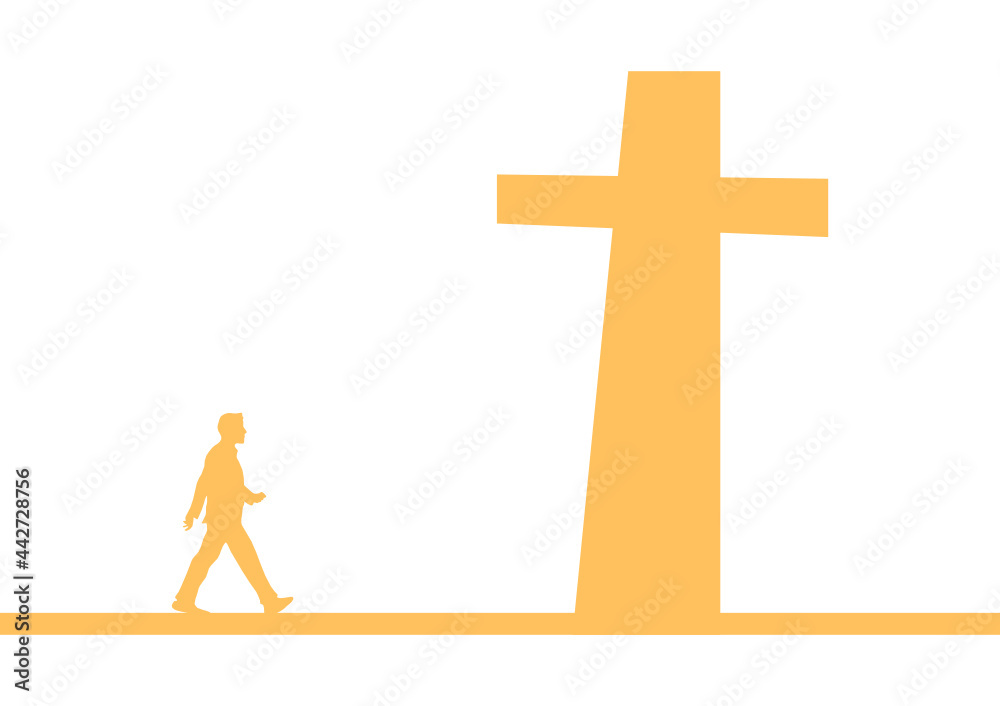 Cartoon crosses and nature drawings Is a vector image or illustration ...