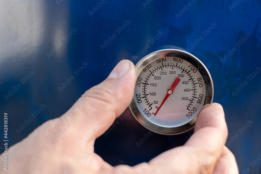 Circular Temperature gauge thermometer mounting installation process in ...