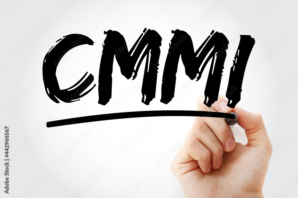 CMMI - Capability Maturity Model Integration acronym with marker ...