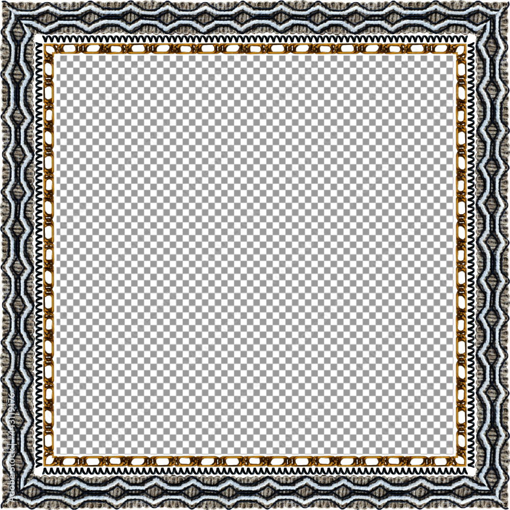 Vintage style border design Stock Vector | Adobe Stock