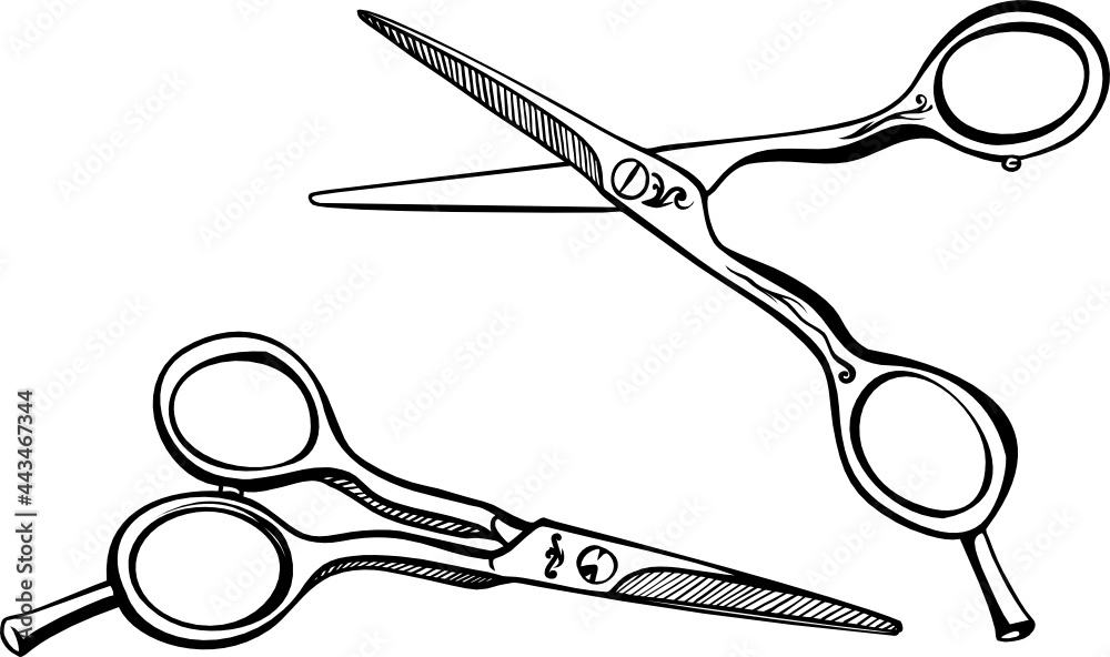 Barber Scissors Clip Art
